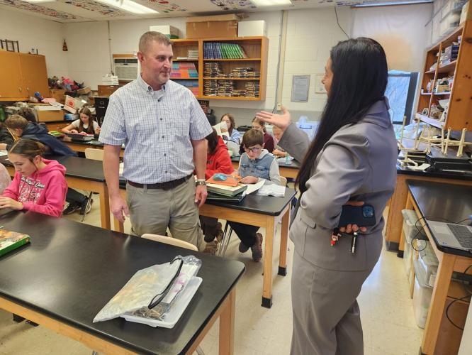 Monongah Middle School students explore science of projectile motion ...