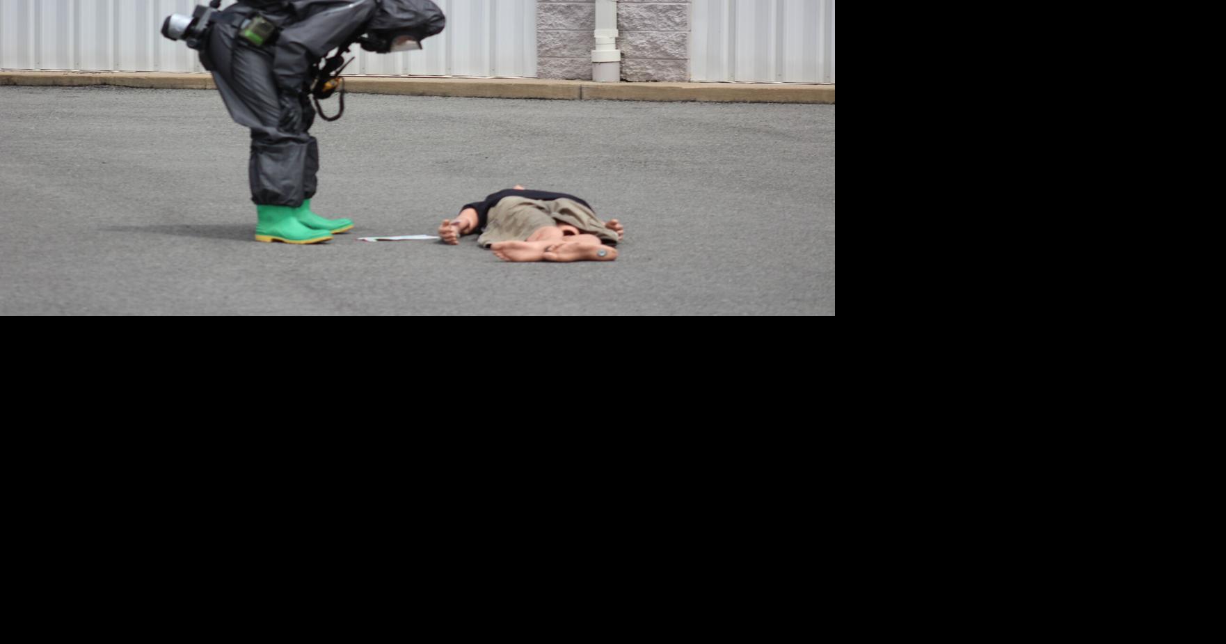 300th CBRN Company conducts mass casualty decontamination exercise in ...