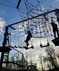 rope course at sunset | | wvnews.com