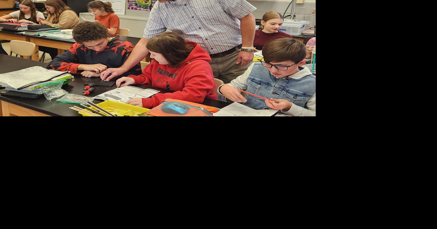 Monongah Middle School students explore science of projectile motion ...