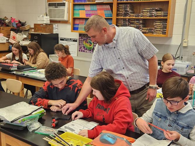 Monongah Middle School students explore science of projectile motion ...