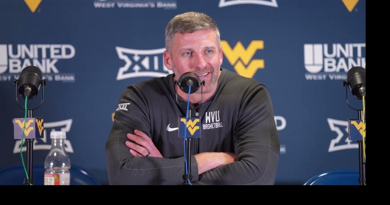 WVU Men's Basketball Josh Eilert George Mason Postgame | Oct. 27 2023 ...