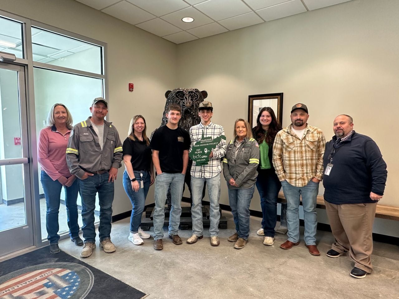 Boone County Technical Center wins Nucor sculpture contest | WV News ...