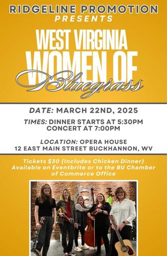 Women of WV Bluegrass to perform in Buckhannon, showcasing West ...