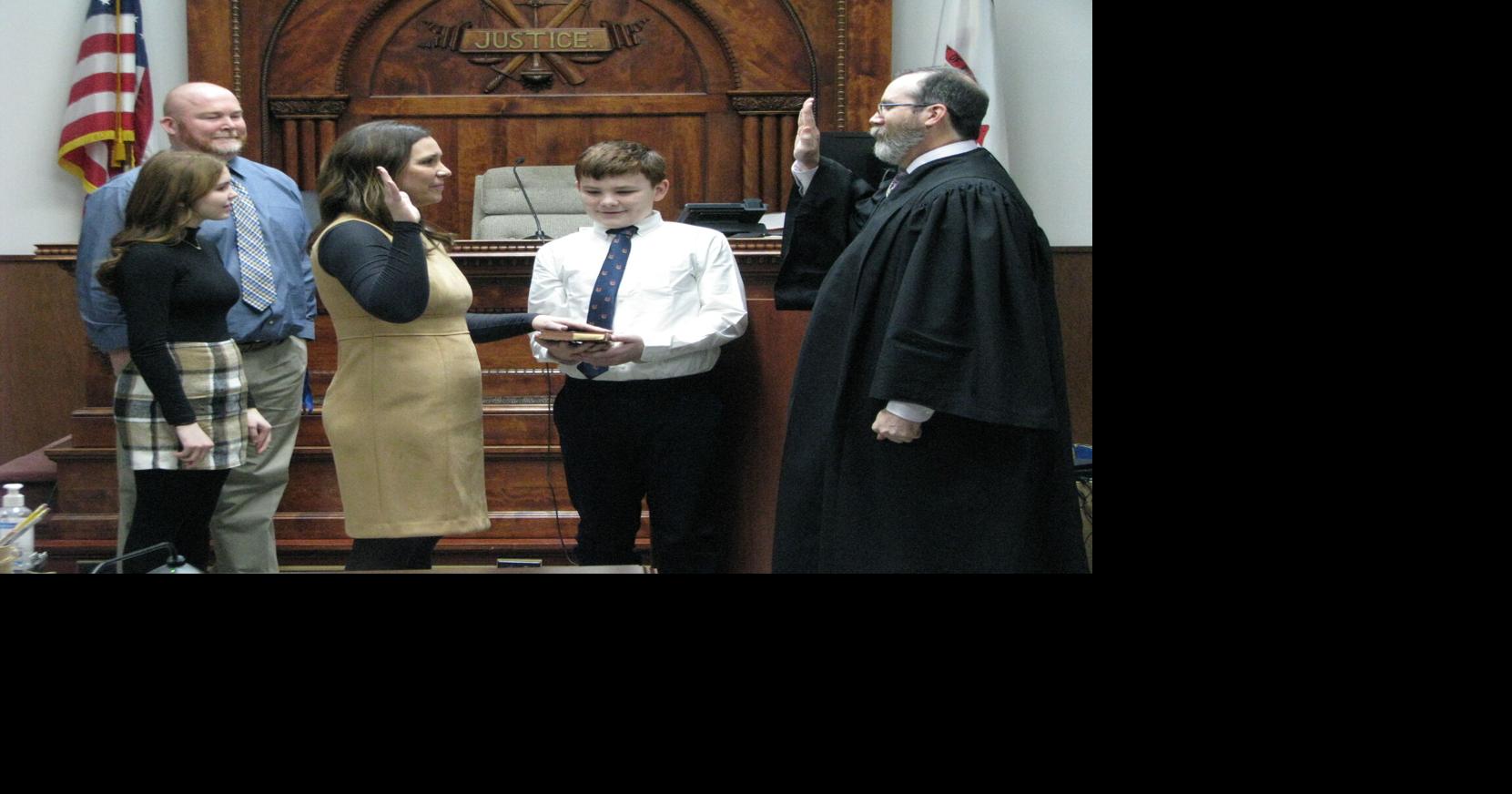 Family Court Judge Meredith Haines sworn in on Friday | | wvnews.com