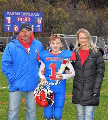 RLBMS Football and Cheer 8th Grade Recognition Night | Weston Sports ...