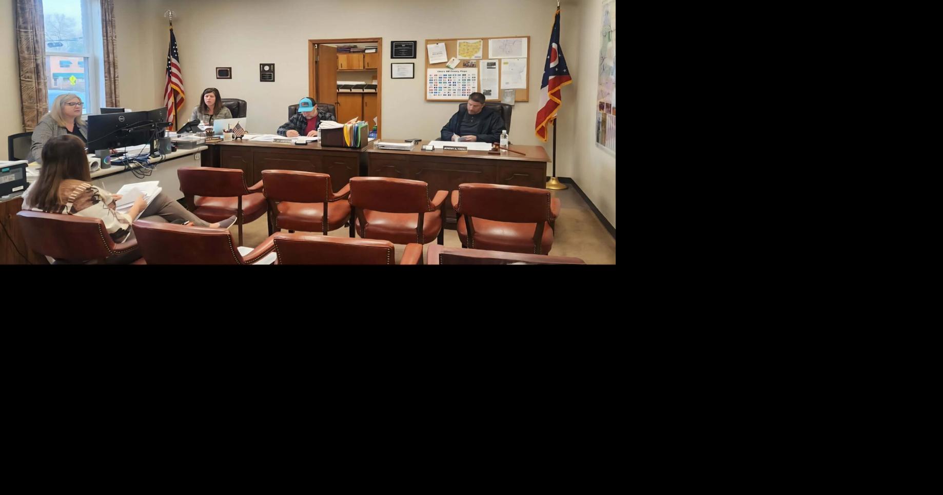The Gallia County Commission approves status reports for local projects ...