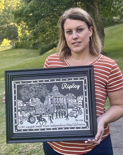 Artist creates special Ripley 4th of July print | Jackson Star and ...