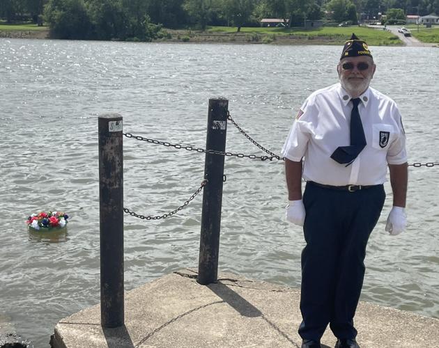 Memorial Day services held on the river in Pomeroy, Ohio | Gallipolis ...