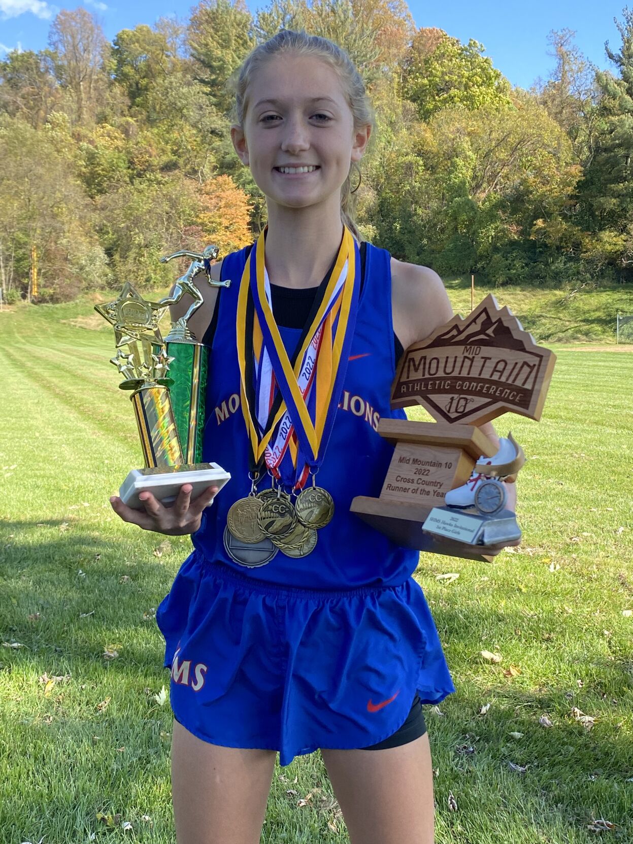 Angiulli completes stellar middle school XC season | WV Local Sports ...