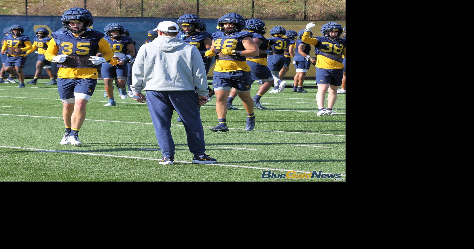Neal Brown encouraged by WVU’s early signs but admits there is a lot of ...
