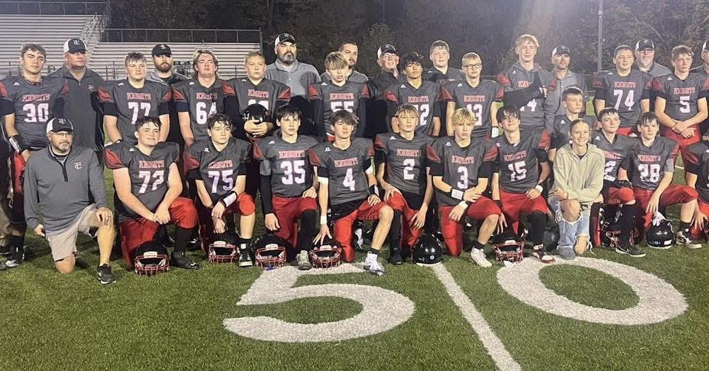 Taylor County Middle School football recognized by West Virginia Senate ...