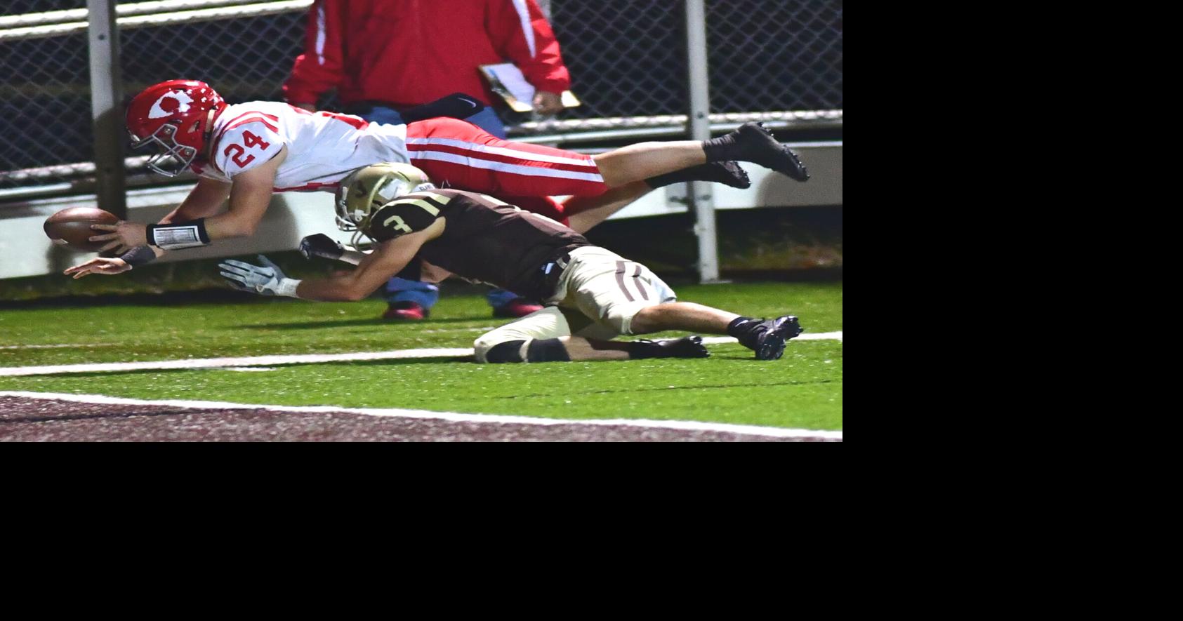 Bport 24 forced out at the 2 yard line by Linc #.JPG | | wvnews.com