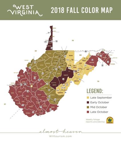 Fall foliage in North Central West Virginia to be delayed this year ...