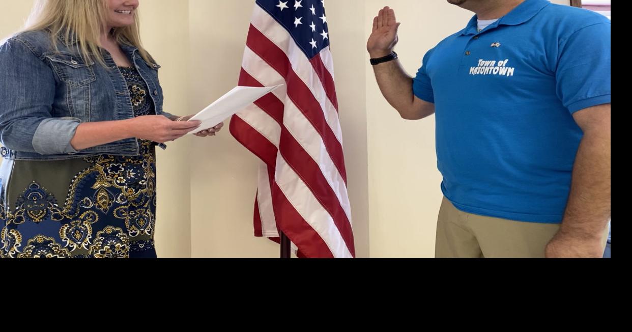 James Cottrell sworn in as Masontown mayor | Preston County News ...