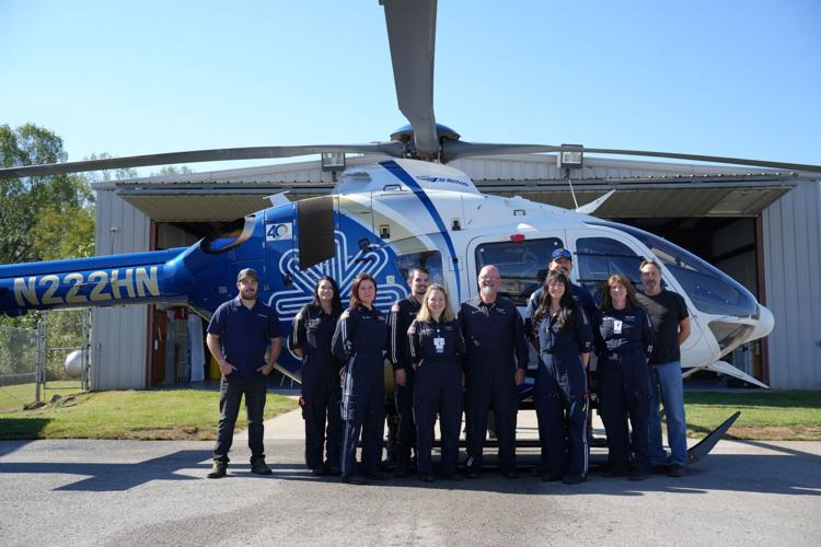 HealthNet Aeromedical Services unveils new H135 Helicopter based at Jackson County Airport ...