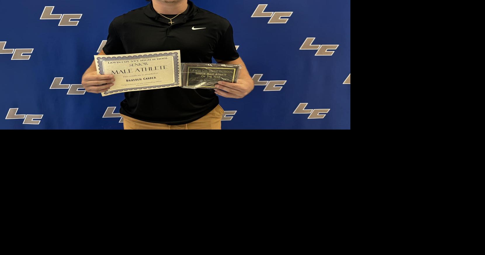 Brayden Carder selected as Lewis County Outstanding Senior Student ...