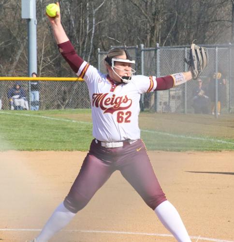 Meigs senior Natalie Goode throws no-hitter in 12-0 shutout of Athens ...