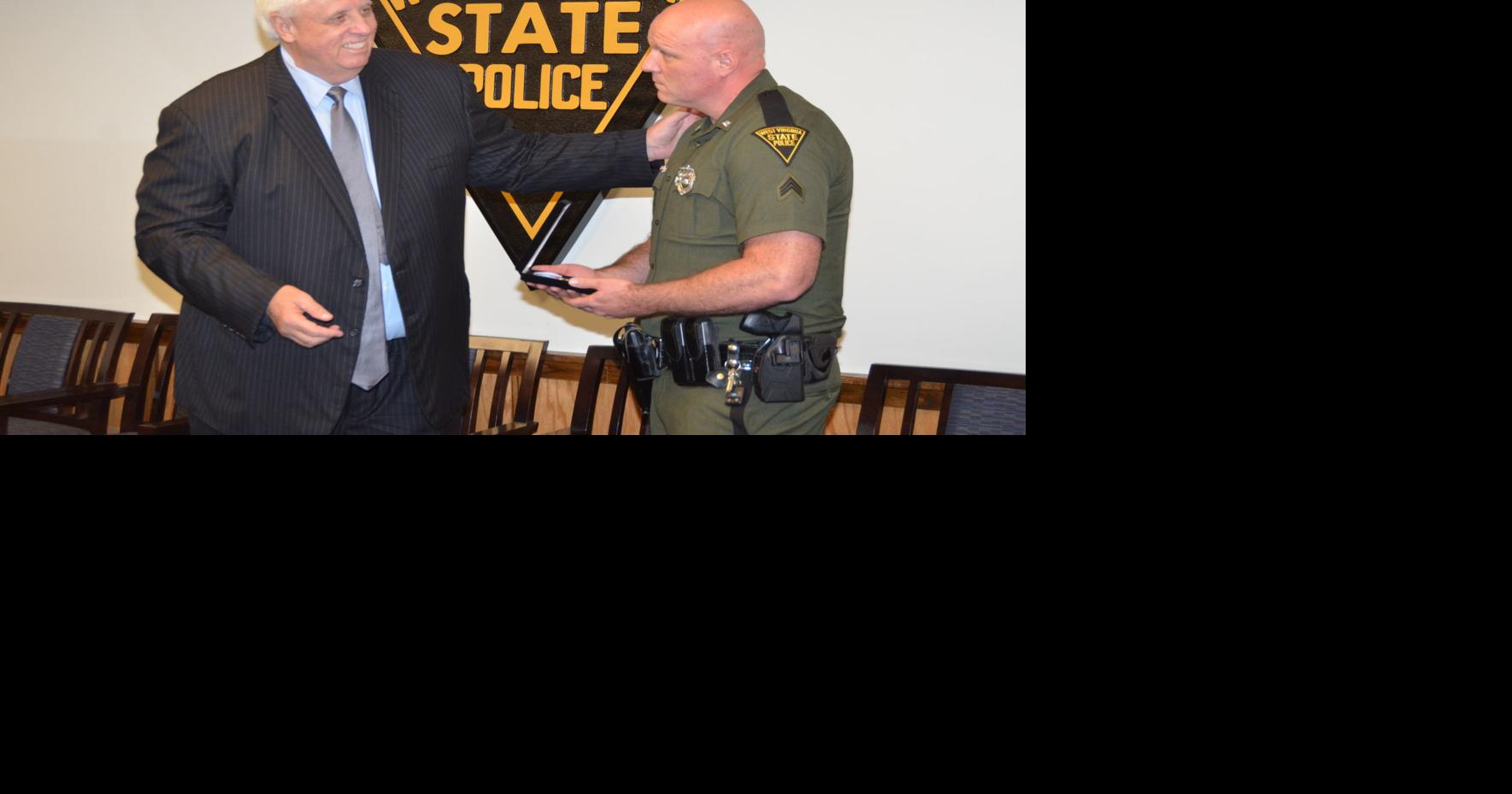 State trooper honored after injury in the line of duty | WV News ...