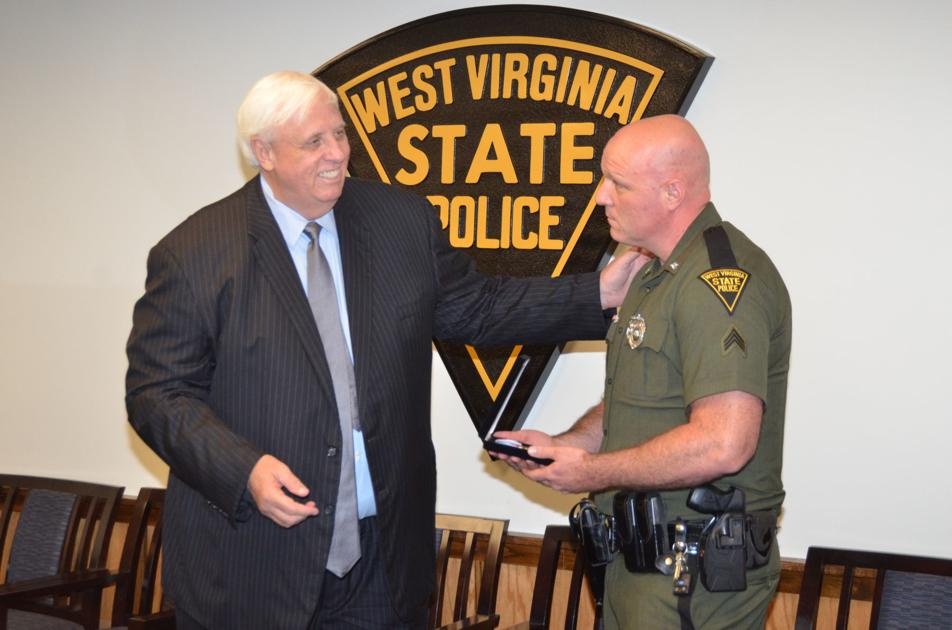 State trooper honored after injury in the line of duty | WV News ...
