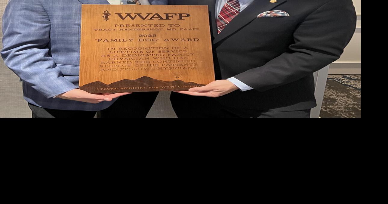 Dr. Tracy Hendershot receives Family Doc Award from West Virginia ...