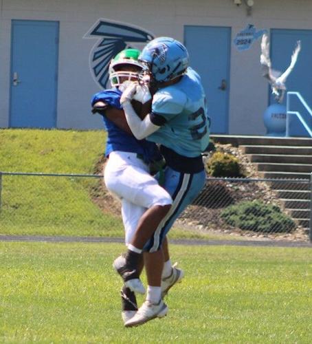 Frankfort football scrimmages Robert C. Byrd at home | Mineral County ...