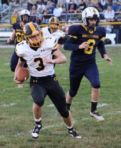 Seven score touchdowns for Keyser as Golden Tornado rout Berkeley ...