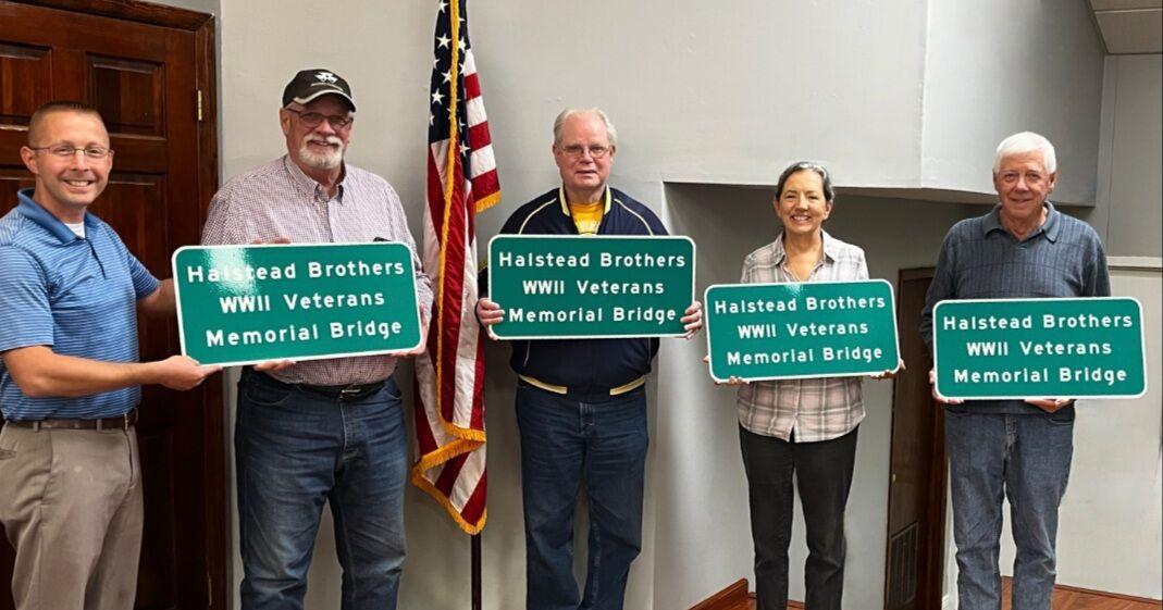 Children of heroic Halstead brothers commemorate their legacy ...