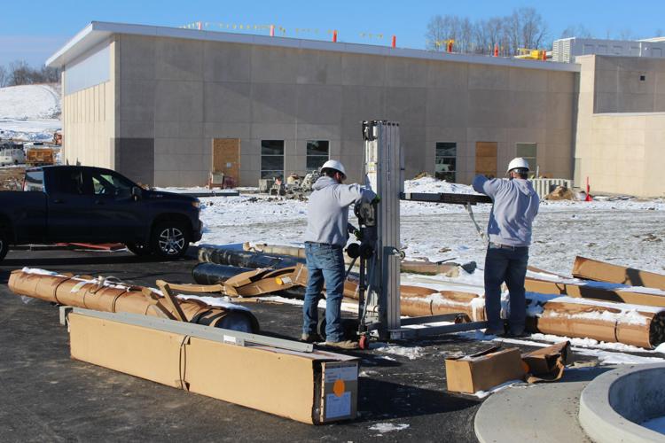 The Bridge Sports Complex in Bridgeport, West Virginia, continues with ...