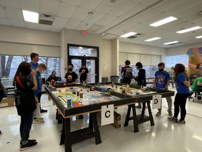 Bridgeport Middle School robotics teams are finalizing their machines ...