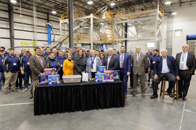 Clorox opens state-of-the-art cat litter manufacturing plant in West ...