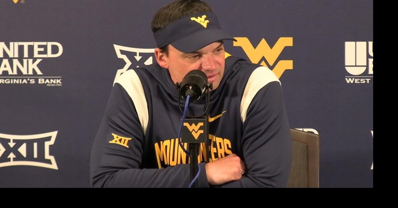 A happy Neal Brown enjoys WVU’s win over Cincinnati | West Virginia ...