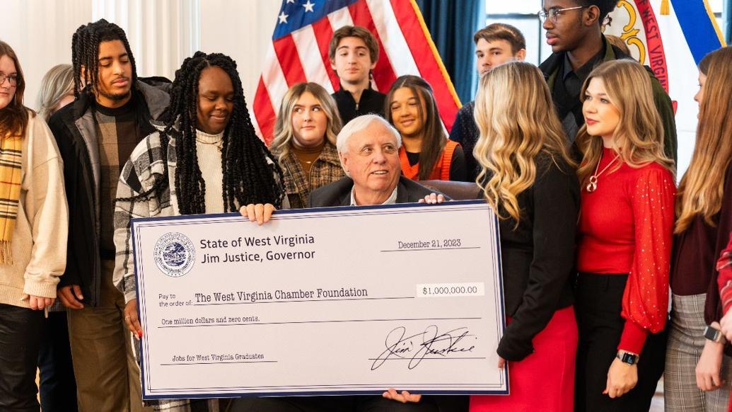Governor of West Virginia donates $1 million to JWVG program ...