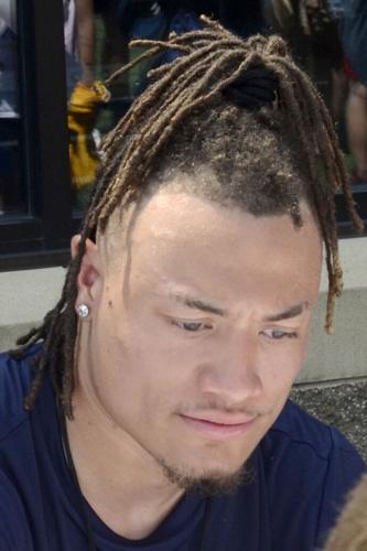 WVU football 0618 Rodney Gallagher closeup | West Virginia University ...