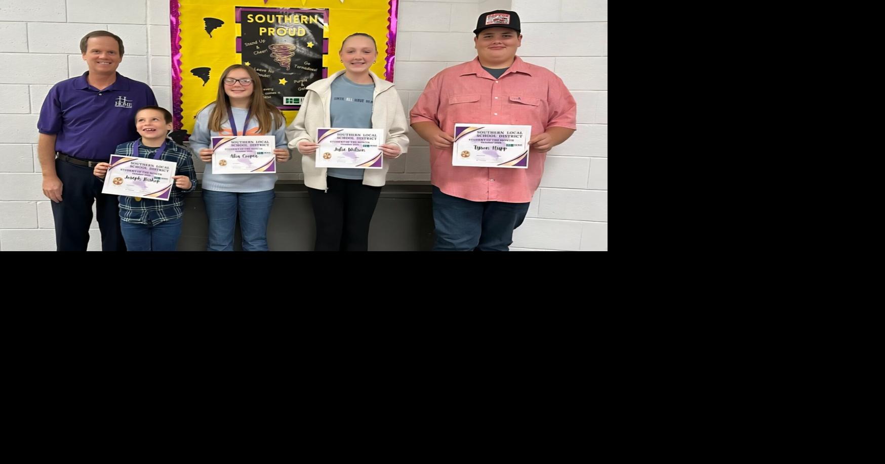 Southern Local Board of Education recognizes outstanding students ...