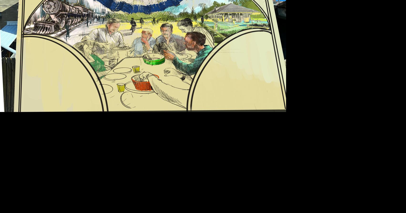 Clarksburg Mission mural design | | wvnews.com