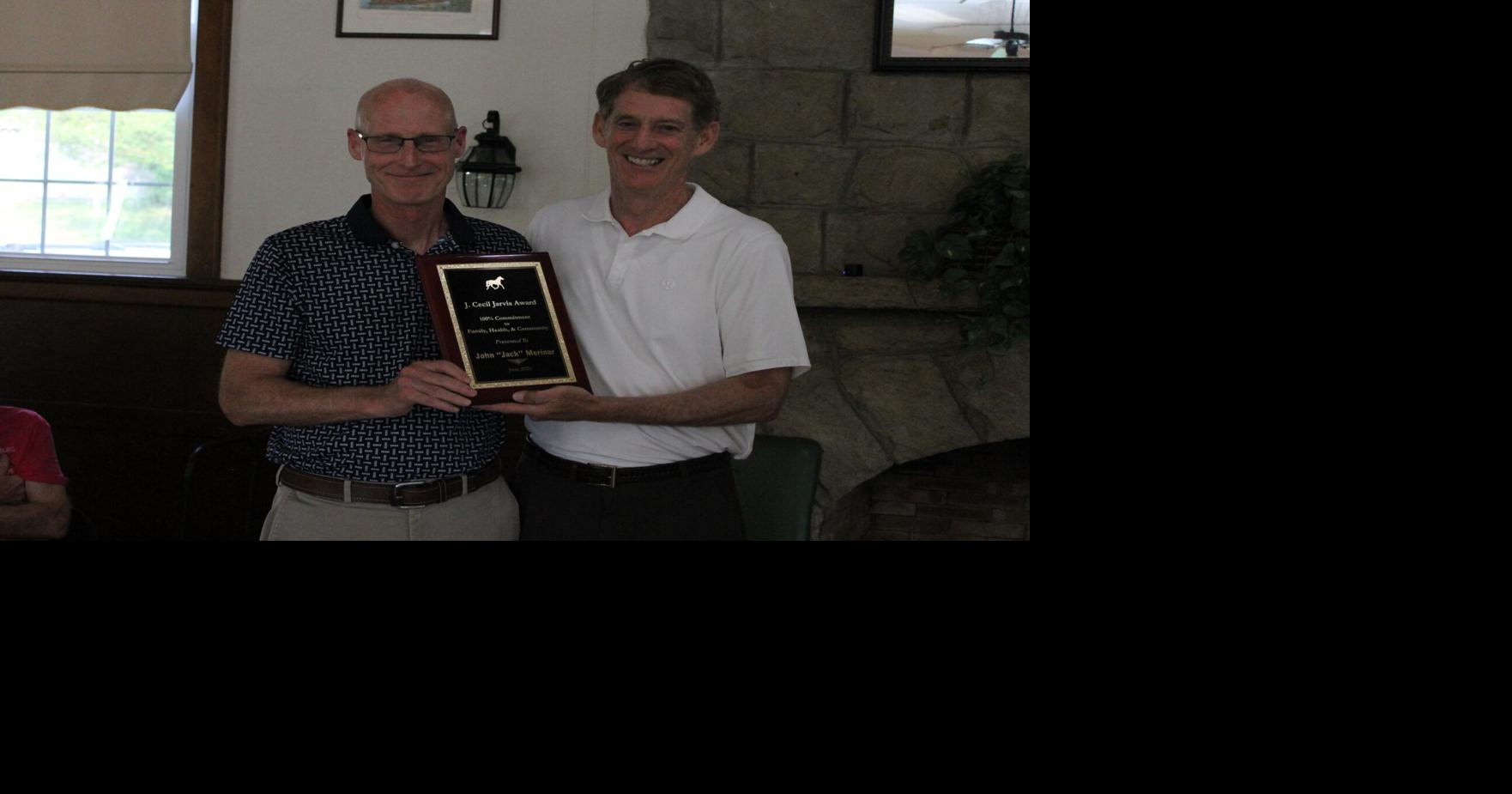 Jack Merinar receives 2025 Cecil Jarvis Award | West Virginia High ...