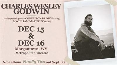Morgantown announces 2 days of Charles Wesley Godwin concerts | Local ...