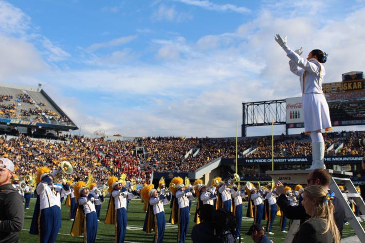 William Titus prepares for last football performances as WVU drum major ...