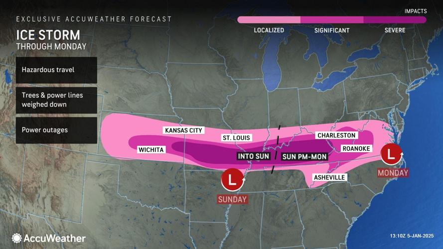 Massive winter storm threatens West Virginia with ice, power outages ...