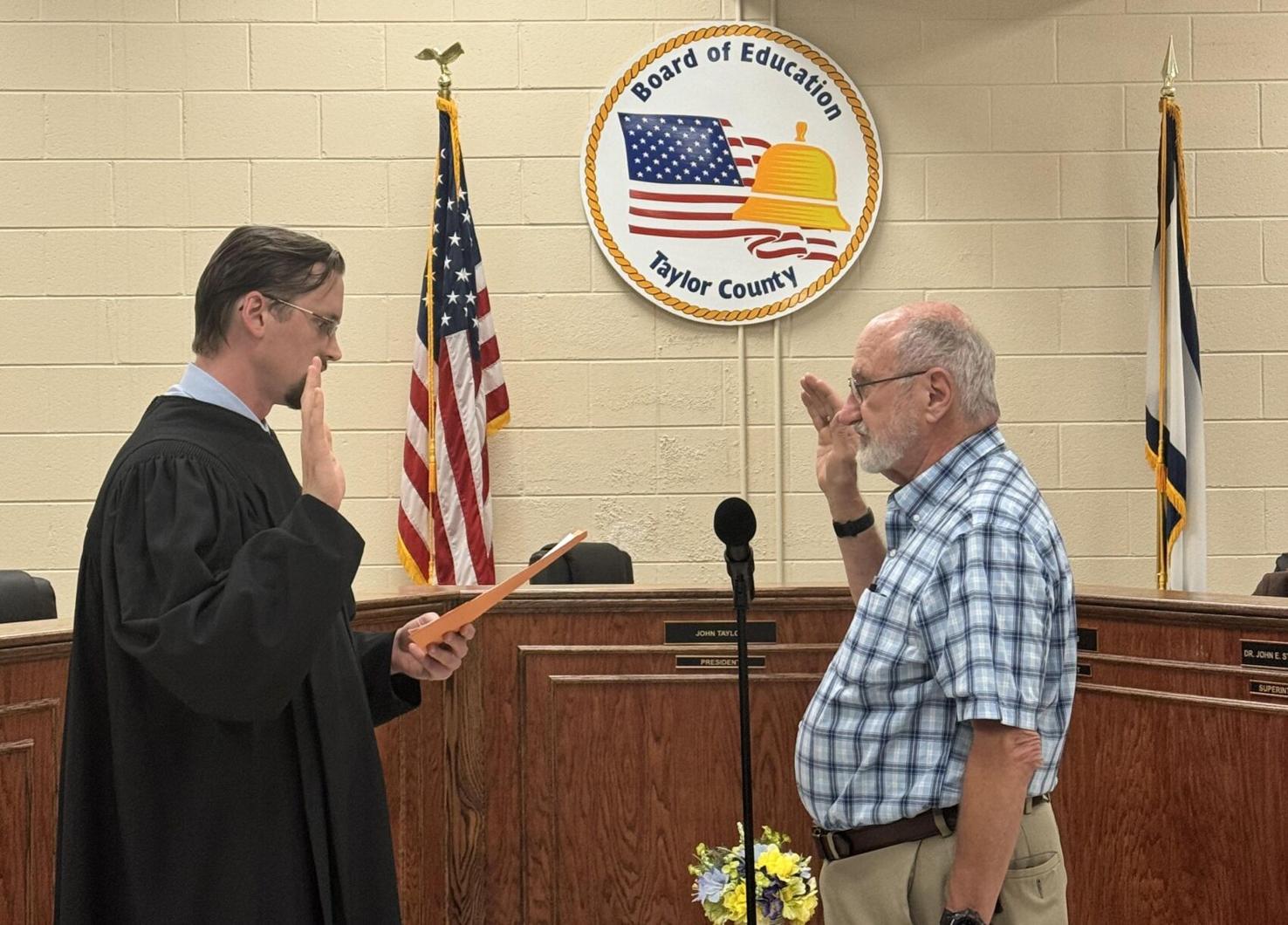 Taylor County (West Virginia) Board of Education members installed, new ...