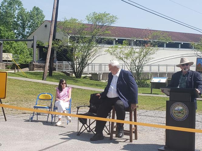 West Virginia Governor Jim Justice dedicates Birdeye Bend in Philippi ...