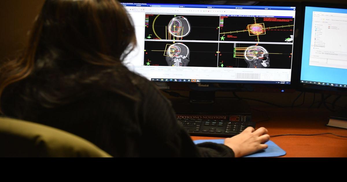 Staff and patients at the WVU Mary Babb Randolph Cancer Center and JW ...