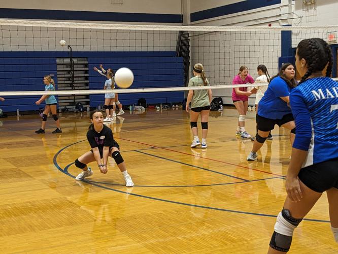 ‘Maids Volleyball Clinic a huge success | Weston Sports | wvnews.com
