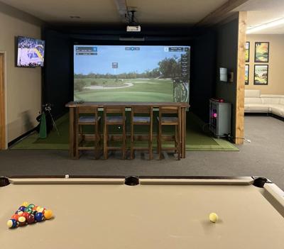 The Bogey Club Golf Lounge offers golf simulator, lounge | Garrett News ...