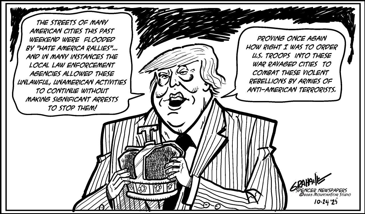 Neil Grahame Cartoon for 10-24-25 XR | | wvnews.com