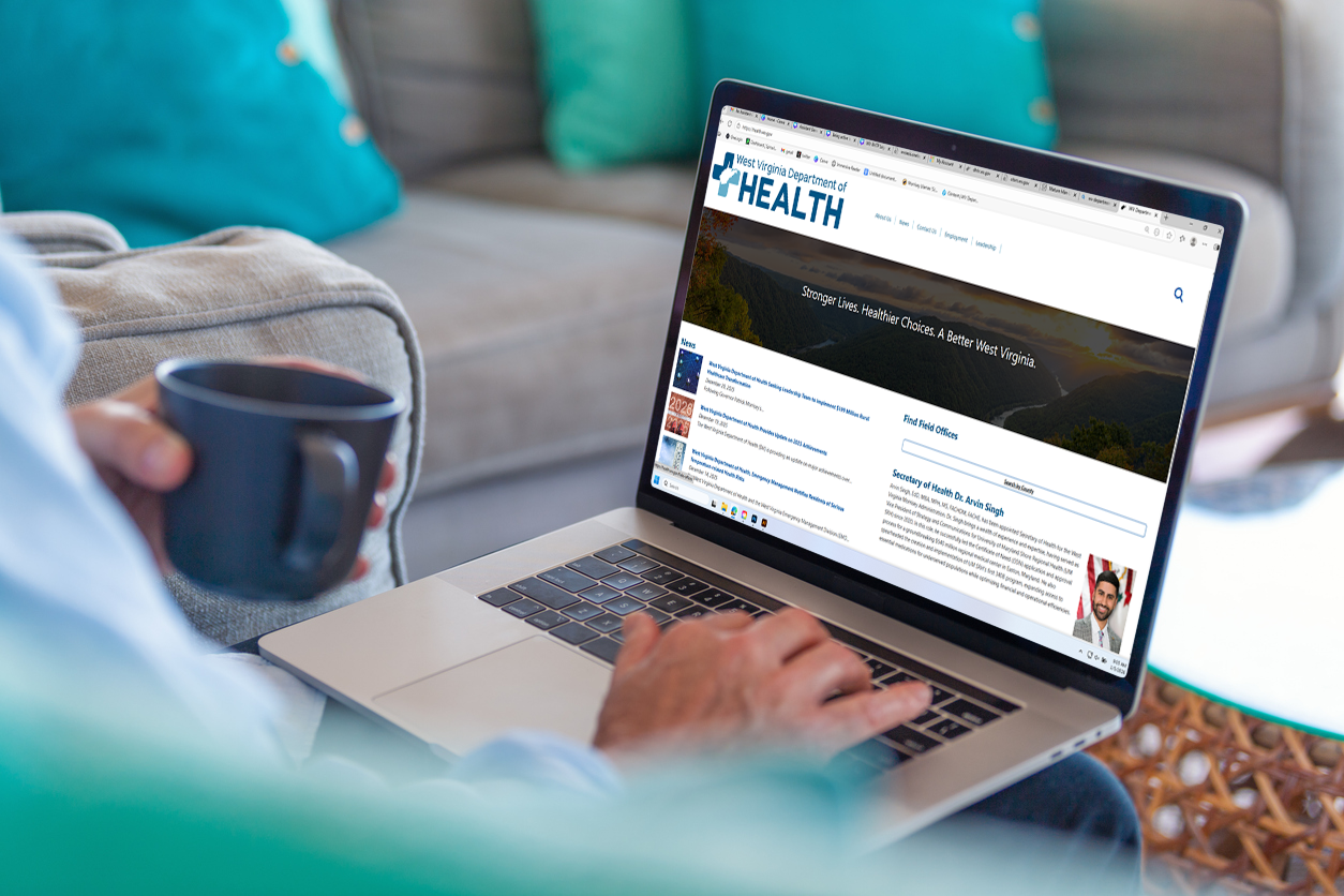 WV Department of Health: New Website health.wv.gov Launched | WV News ...