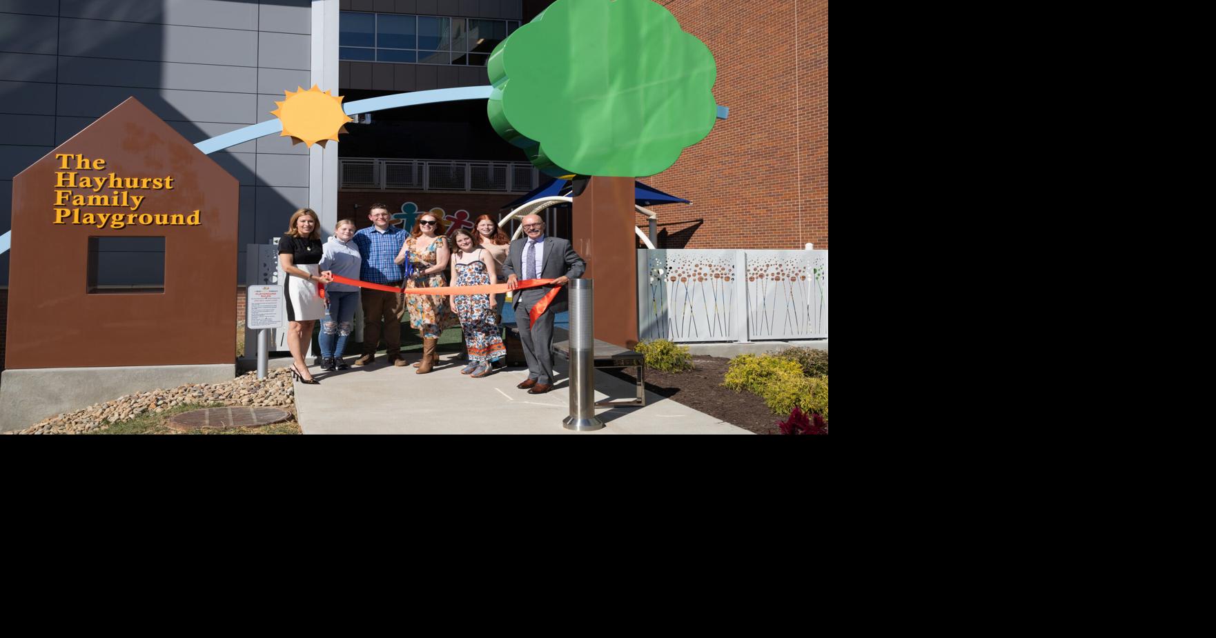 WVU Medicine Children’s opens new Hayhurst Family Playground in ...