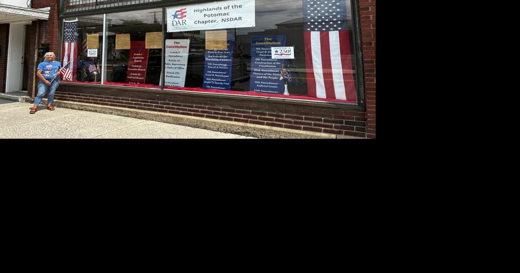 DAR celebrates 250th with display | Mineral County WV News and Tribune ...