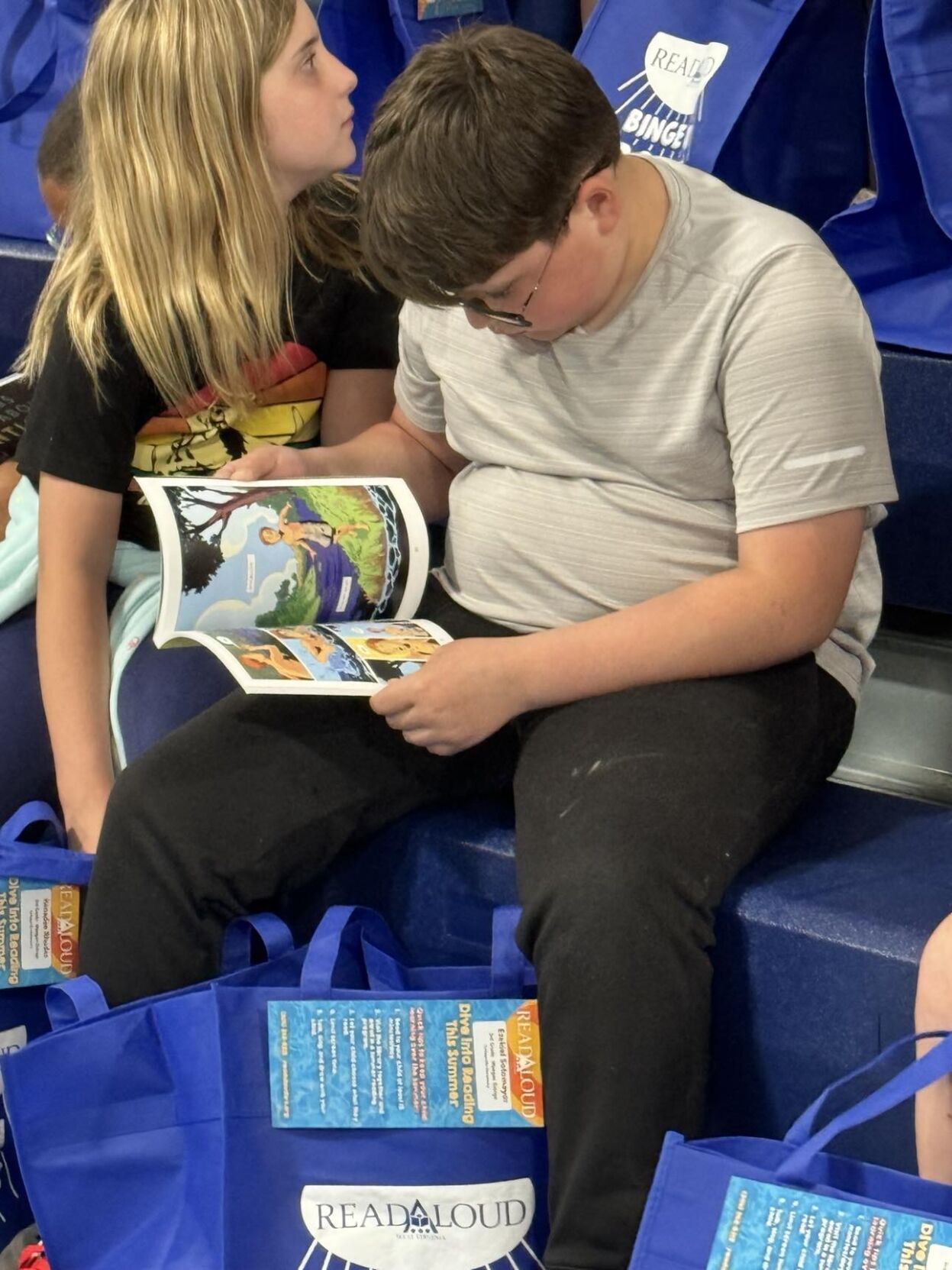 Jackson County Read Aloud provides a bounty of books to students ...